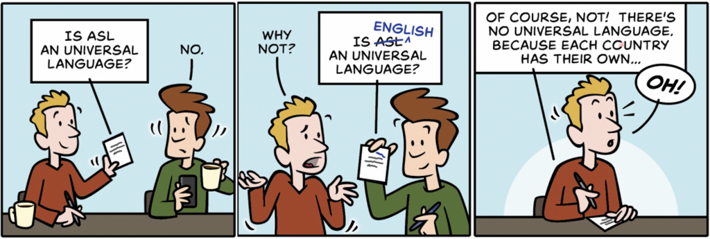 Sign language mythbusters – MORPH